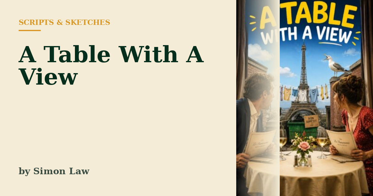 A Table With A View - Comedy Duologue