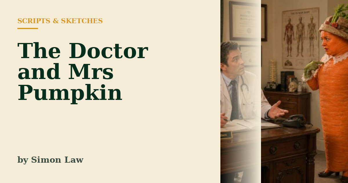 The Doctor and Mrs Pumpkin - Comedy Sketch for 2